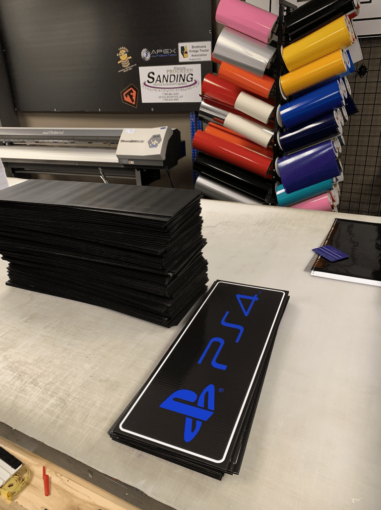 Plastic Signs – Decals and Signs